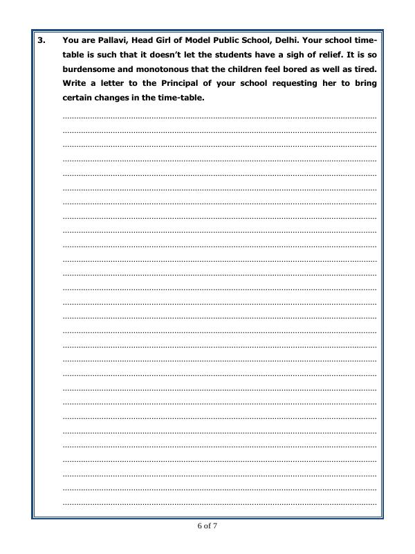 A2Zworksheets:Worksheet of Formal Letter-Writing-English