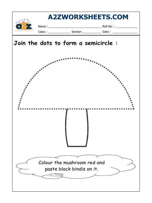 A2Zworksheets:Worksheet of Activity - Join The Dots To Form A ...