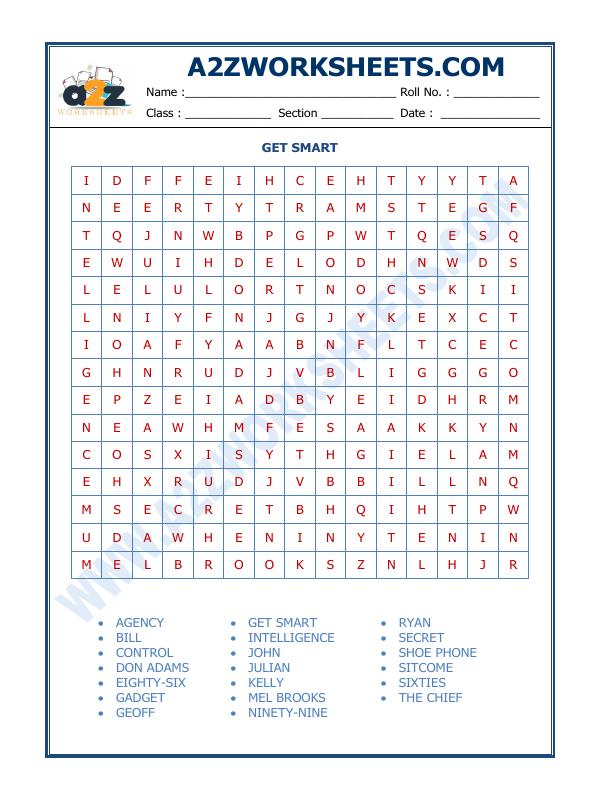 A2Zworksheets:Worksheet of English Word Search-04-Reading-English