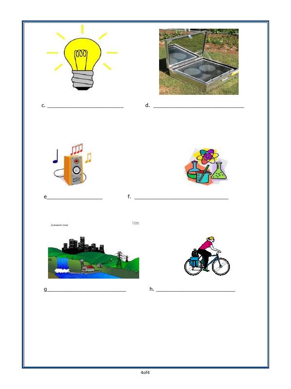 A2Zworksheets:Worksheet of Force, Work And Energy-Motion and ...