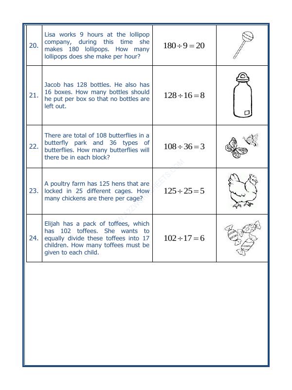 A2Zworksheets:Worksheet of Let'S Practice Division-01-Division-Maths