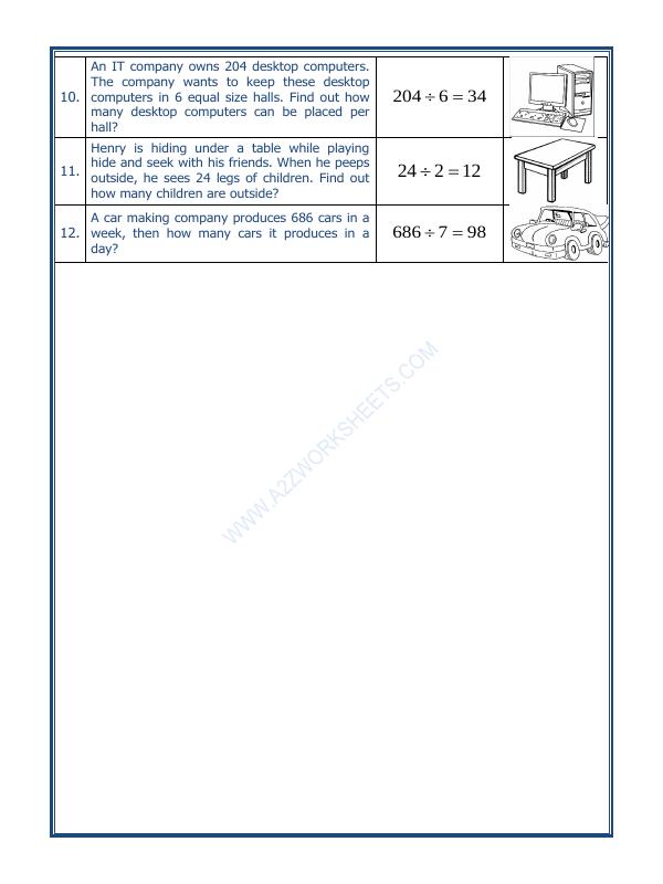A2Zworksheets:Worksheet of Let's Practice Division-04-Division-Maths