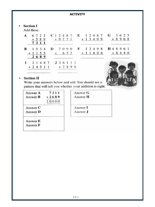 A2Zworksheets:Worksheet of Addition-Addition-Maths