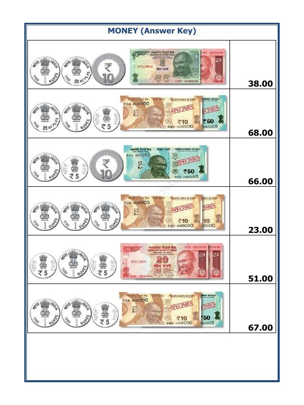 A2Zworksheets:Worksheet of Money-08-Money-Maths