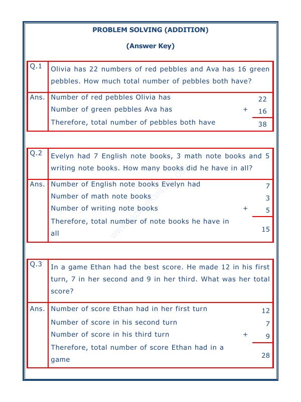 A2Zworksheets:Worksheet of Addition Word Problems - 02-Addition-Maths