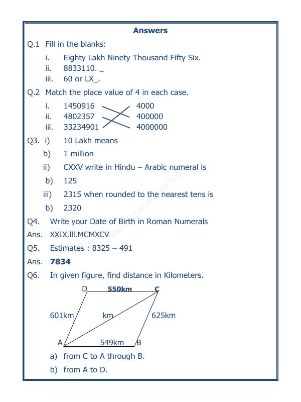 A2Zworksheets:Worksheet of Knowing Our Numbers - 02-Numbers-Maths