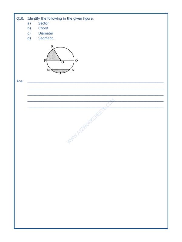 A2Zworksheets:Worksheet of Basic Geometrical Ideas-04-Geometry-Maths