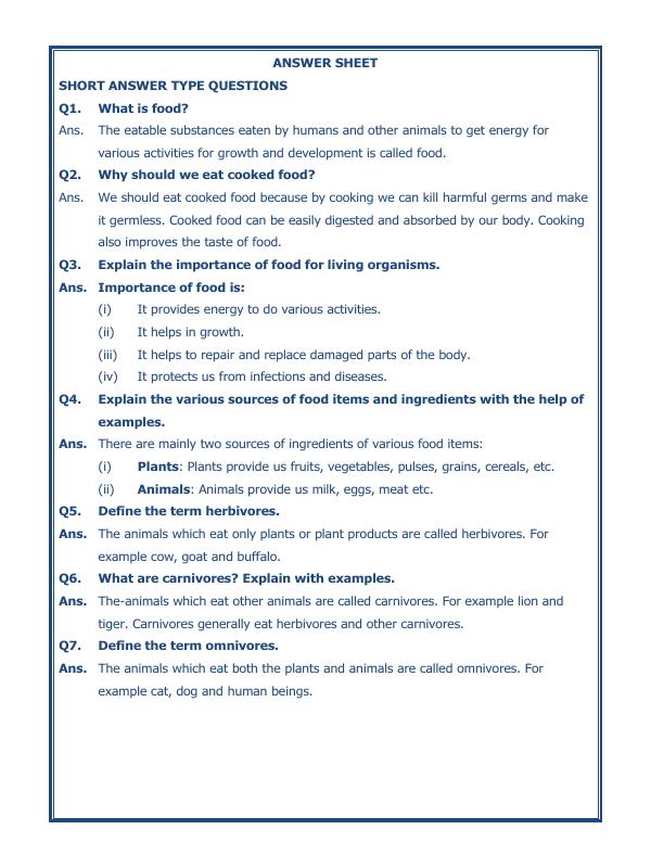 A2Zworksheets:Worksheet of Food Where Does It Come From-04-Basic ...