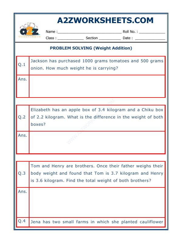 A2Zworksheets:Worksheet of Addition Word Problem - 11-Addition-Maths