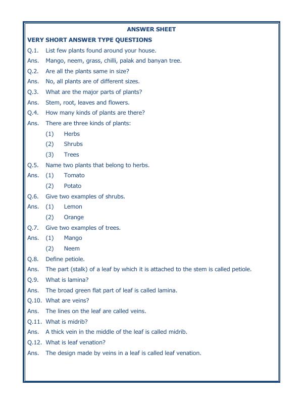 A2Zworksheets:Worksheet of Getting To Know Plants-02-Plants and Living ...