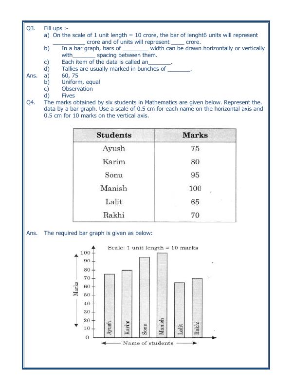 A2Zworksheets:Worksheet of Data Handling-04-Data Handling-Maths