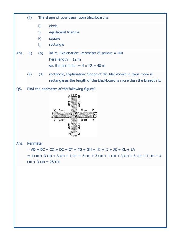 A2Zworksheets:Worksheet of Mensuration-05-Geometry-Maths