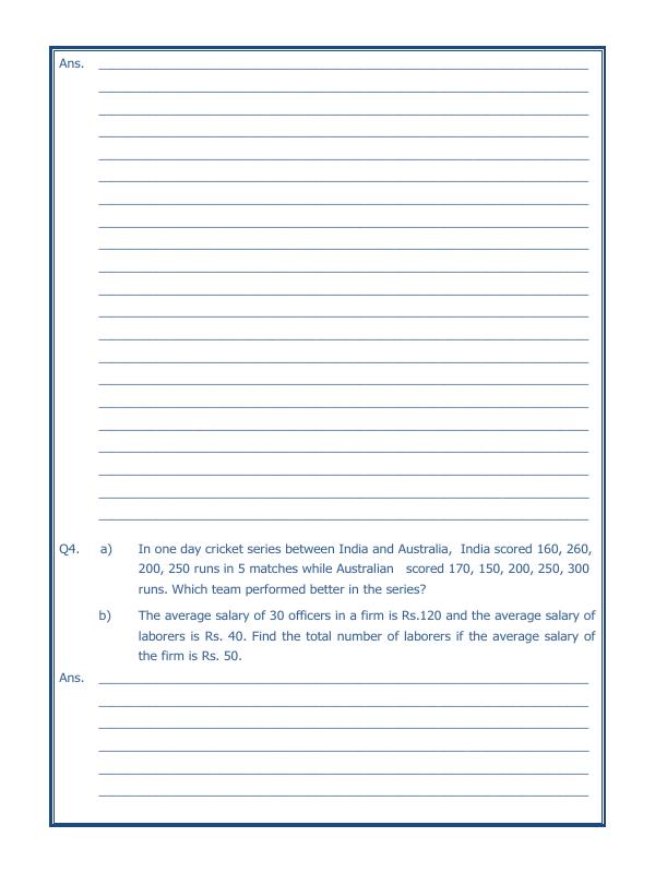A2Zworksheets:Worksheet of Average-05-Average-Maths