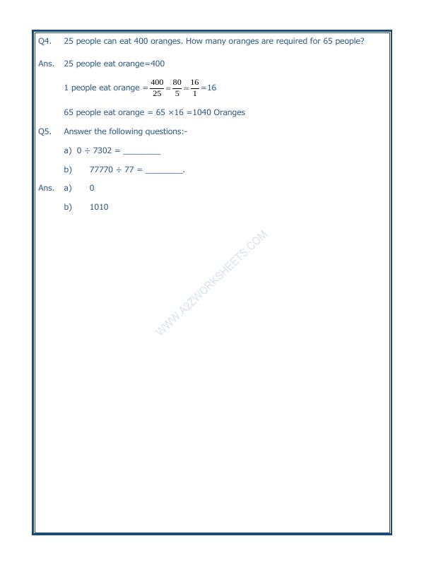 A2Zworksheets:Worksheet of Operations On Large Numbers-04-Numbers-Maths