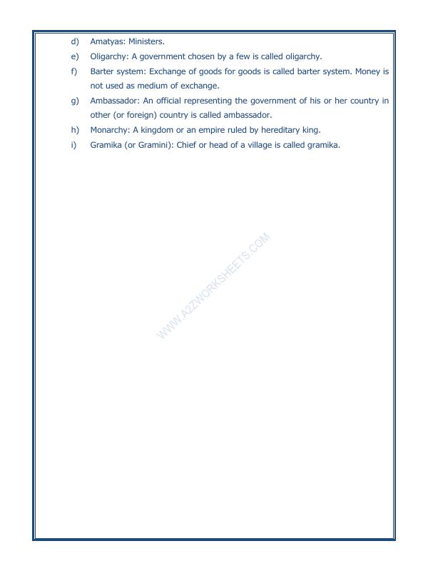 A2Zworksheets:Worksheet of Kingdoms, Kings And An Early Republic-08-Our ...