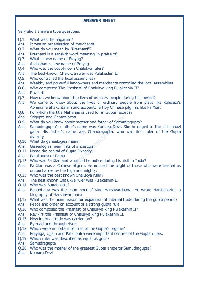 A2Zworksheets:Worksheet of New Empires And Kingdoms-03-Our History and ...