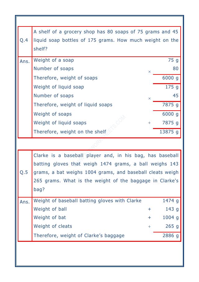 A2Zworksheets:Worksheet of Class-Iv-Maths Addition-09-Addition-Maths