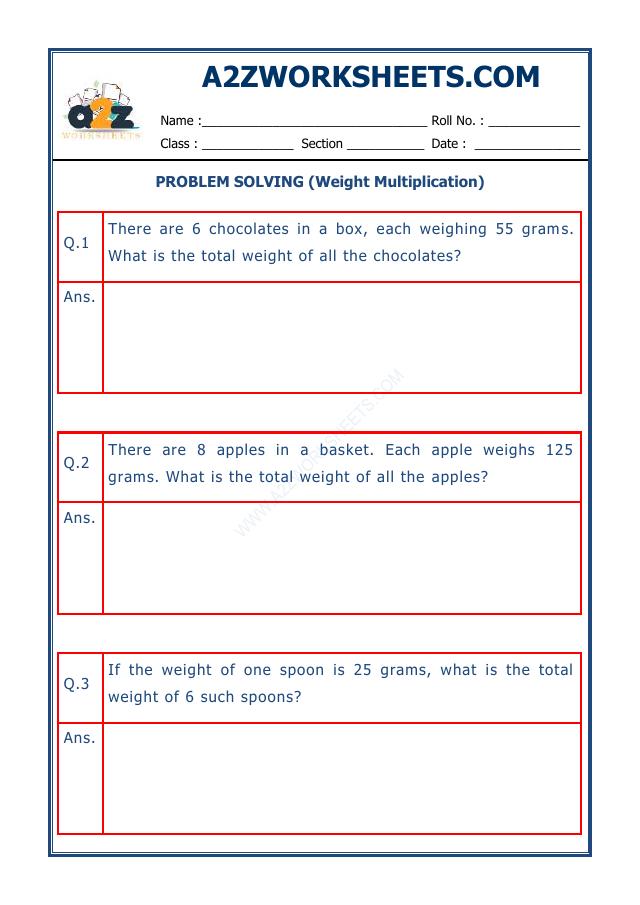 A2Zworksheets:Worksheet of Class-Iv-Multiplication-01-Multiplication-Maths