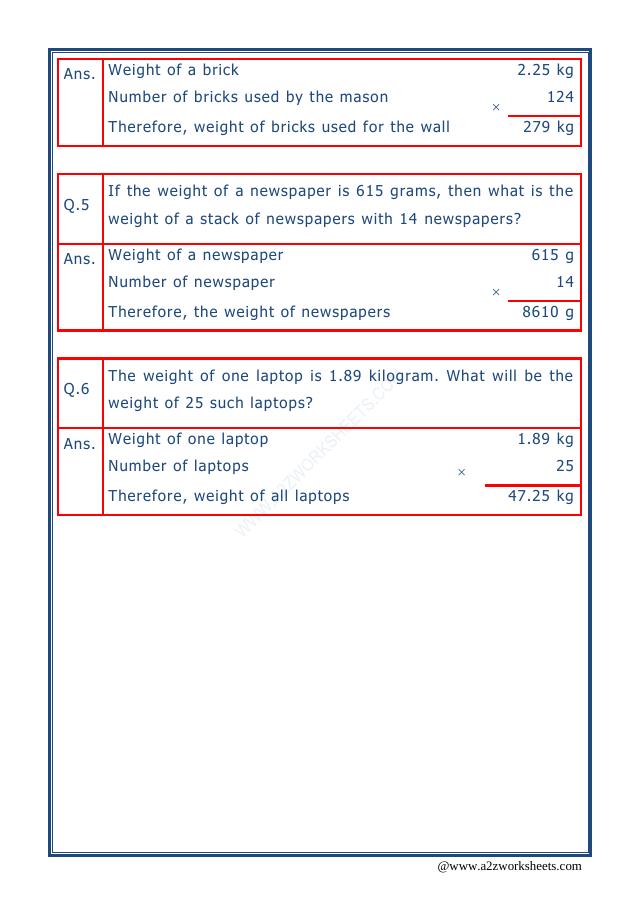 A2Zworksheets:Worksheet of Class-Iv-Multiplication-05-Multiplication-Maths