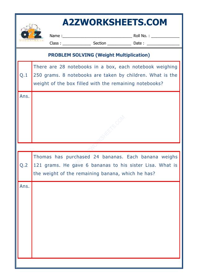 A2Zworksheets:Worksheet of Class-Iv-Multiplication-08-Multiplication-Maths