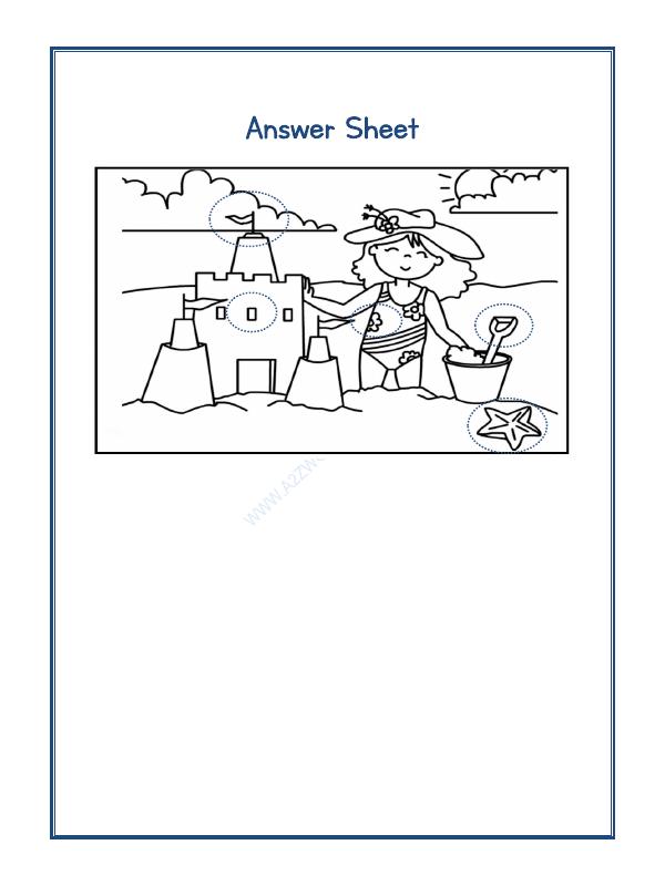 A2Zworksheets:Worksheet of Find The Difference-01-Logical Reasoning ...