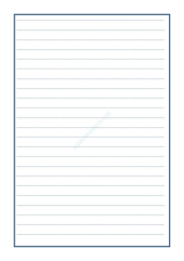 A2Zworksheets:Worksheet of Class-Ii-Picture Composition-06-Writing-English