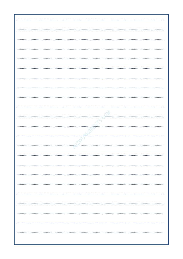 A2Zworksheets:Worksheet of Class-Ii-Picture Composition-10-Writing-English