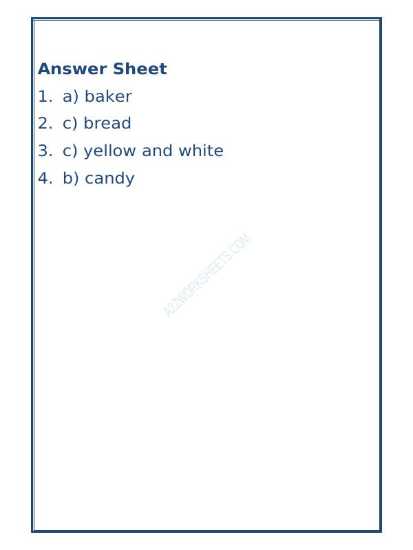 A2Zworksheets:Worksheet of Class Ii-Picture Comprehension-39-Reading ...