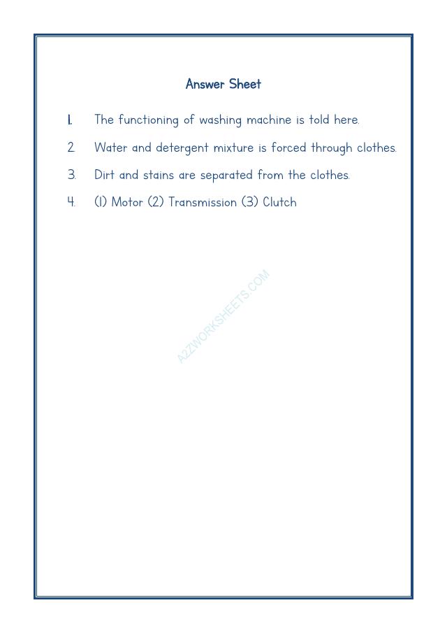 A2Zworksheets:Worksheet of Class Iii-Comprehension Passage-31-Reading ...