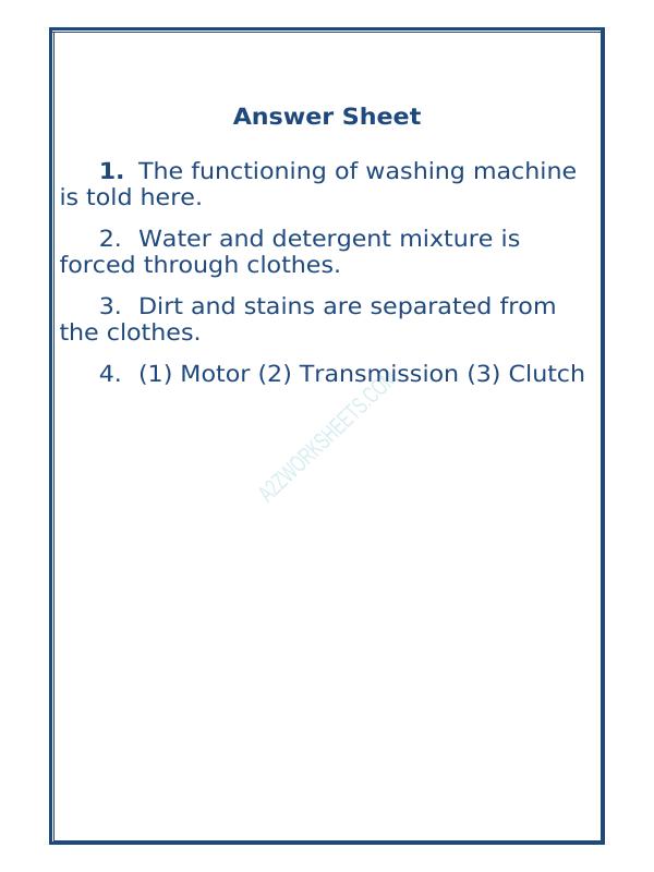 A2Zworksheets:Worksheet of Class Iii-Comprehension Passage-31-Reading ...