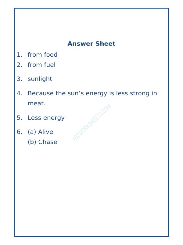A2Zworksheets:Worksheet of Class-Vi-Comprehension Passage-55-Reading ...