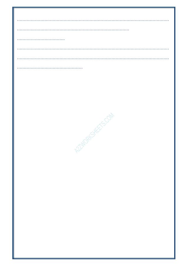 A2Zworksheets:Worksheet of Class-Iii-Picture Composition-08-Writing-English