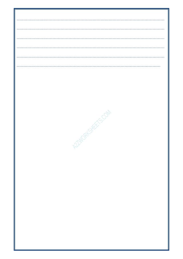 A2Zworksheets:Worksheet of Class-Vi-Picture Composition-03-Writing-English