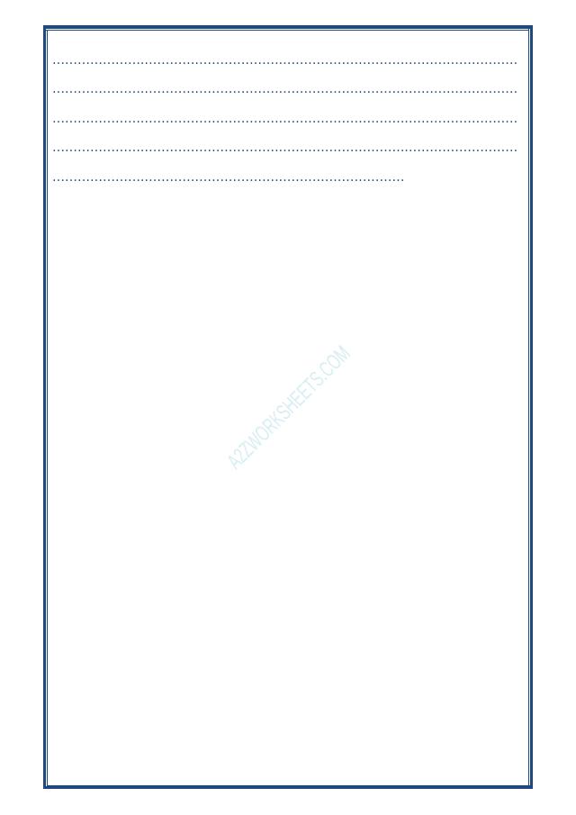A2Zworksheets:Worksheet of Class-Vi-Picture Composition-07-Writing-English