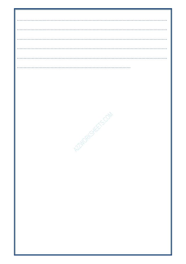 A2Zworksheets:Worksheet of Class-Vi-Picture Composition-08-Writing-English