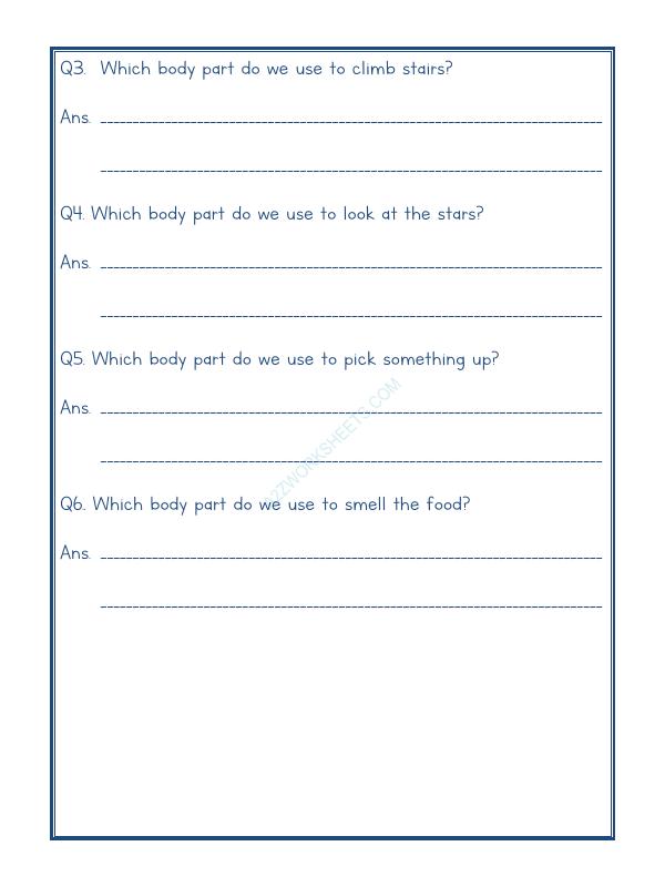 Grade 5 Science Worksheets