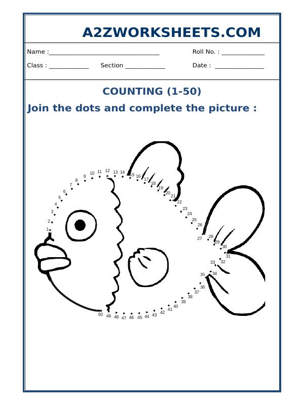 A2Zworksheets:Worksheet of Join The Dots And Complete The Picture-07 ...