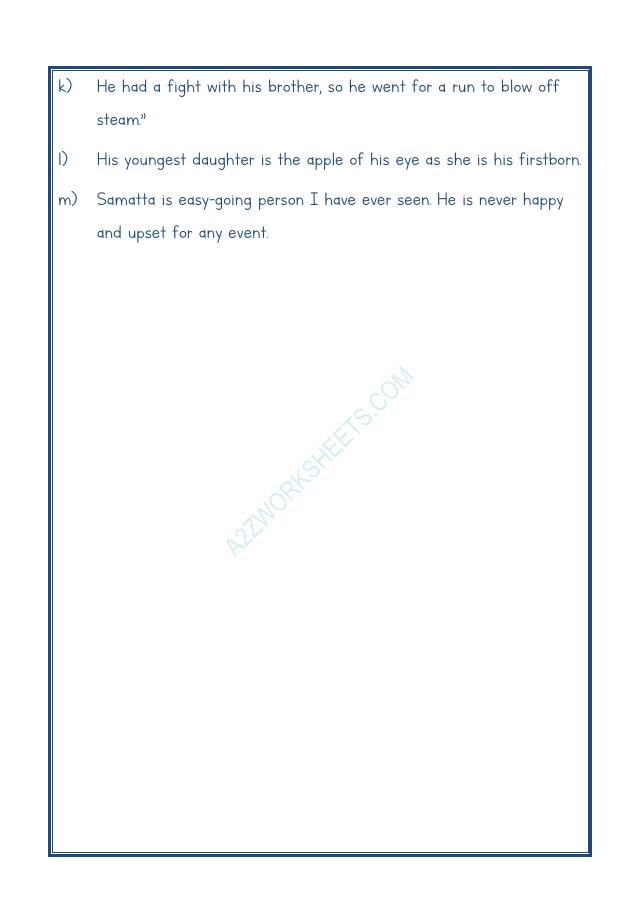 A2Zworksheets:Worksheet of Class-Vi-Idioms And Phrases-09-undefined ...
