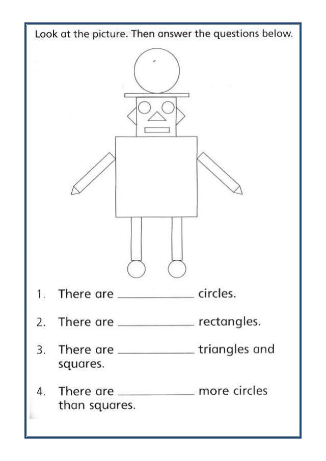 A2Zworksheets:Worksheet of Shapes-02-Geometry-Maths
