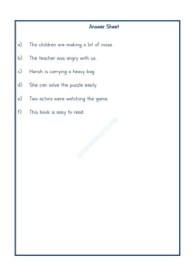 A2Zworksheets:Worksheet of Jumbled Words-06-Grammar-English