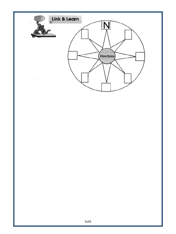 A2Zworksheets:Worksheet of Directions And Maps-Maps and Directions ...
