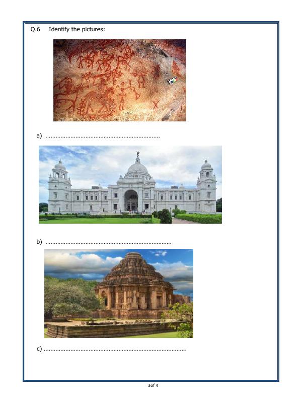 A2Zworksheets:Worksheet of Our Heritage-Our History and Heritage ...
