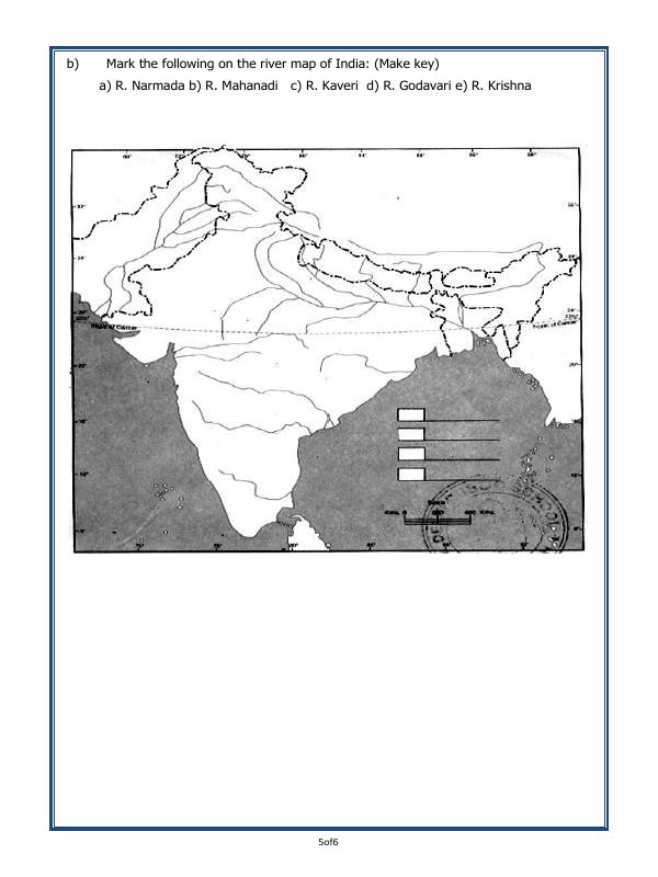 A2Zworksheets:Worksheet of The Great Indian Desert And The Southern ...