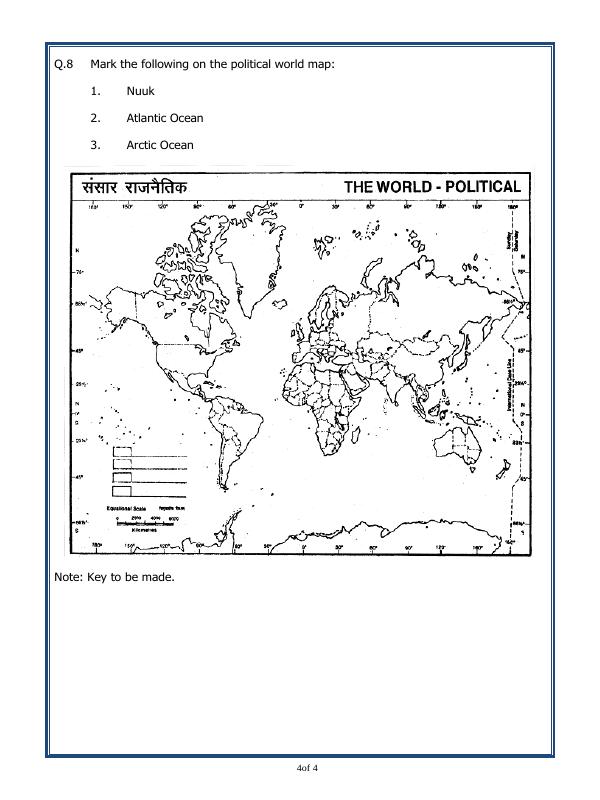 A2Zworksheets:Worksheet of The Tundra Region-Geographical Features ...