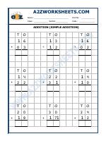 A2Zworksheets:Worksheet of addition-59