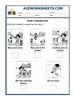 A2Zworksheets:Worksheet of story-writing