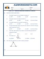 A2Zworksheets:Worksheet of understanding-elementary-shapes