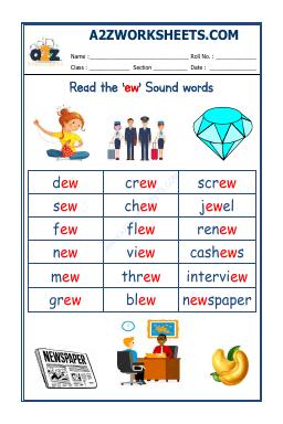 A2Zworksheets:Worksheet of sound-words