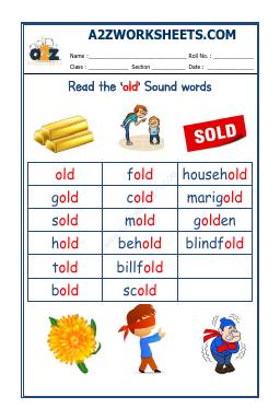 A2Zworksheets:Worksheet of sound-words